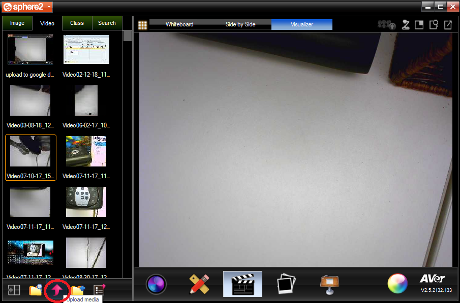 How to upload videos to youtube from Sphere2 software?