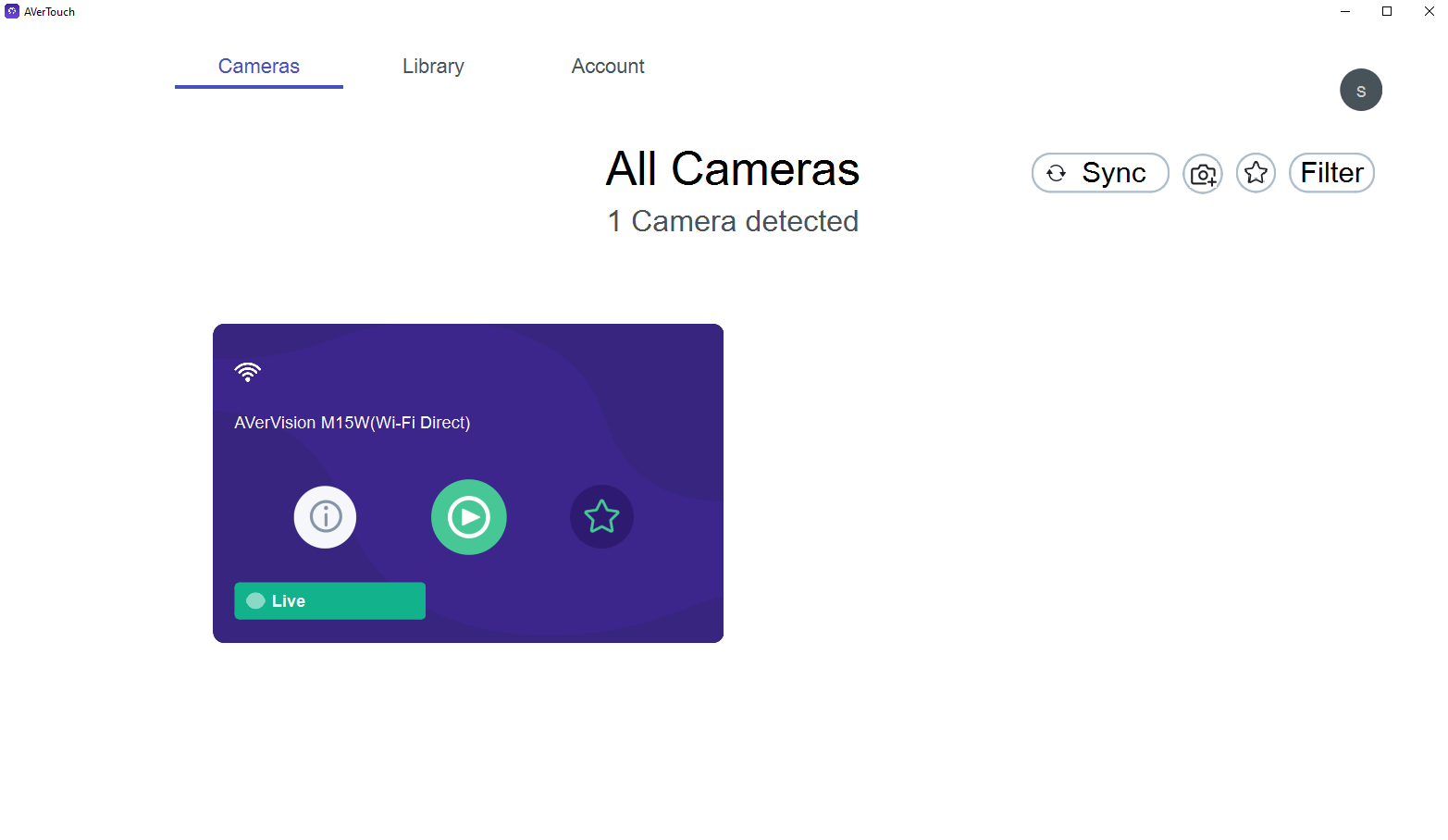 How to connect M series wireless document camera?