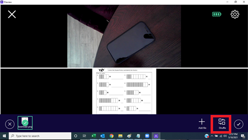 How to adjust Avertouch software's windows size?